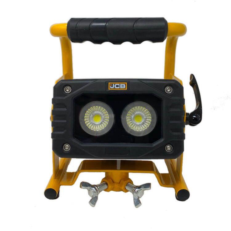 20W LED Rechargeable Power Light (2x 7.4V Batteries) – JCB Work Lights