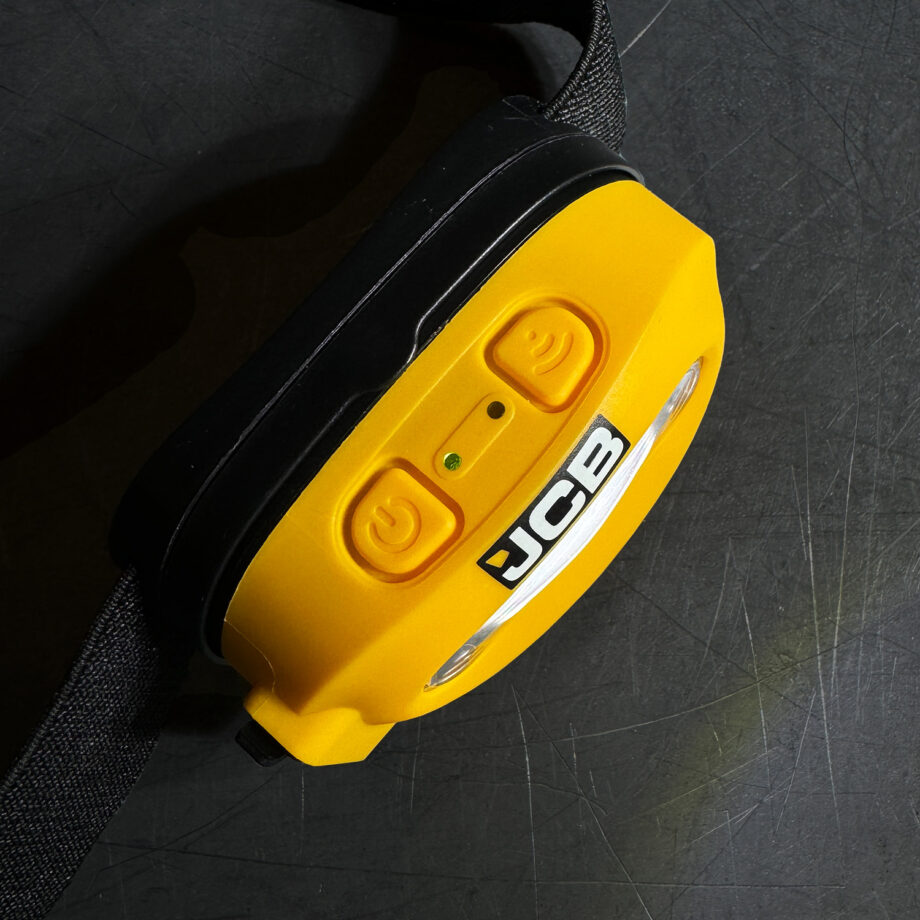 JCB XTRA HEAD TORCH - 260 Lumen, Detachable & Mountable